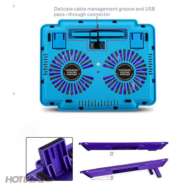 Đế Tản Nhiệt Coolcold™ Thin Ice 1 Pro - K17 Pro